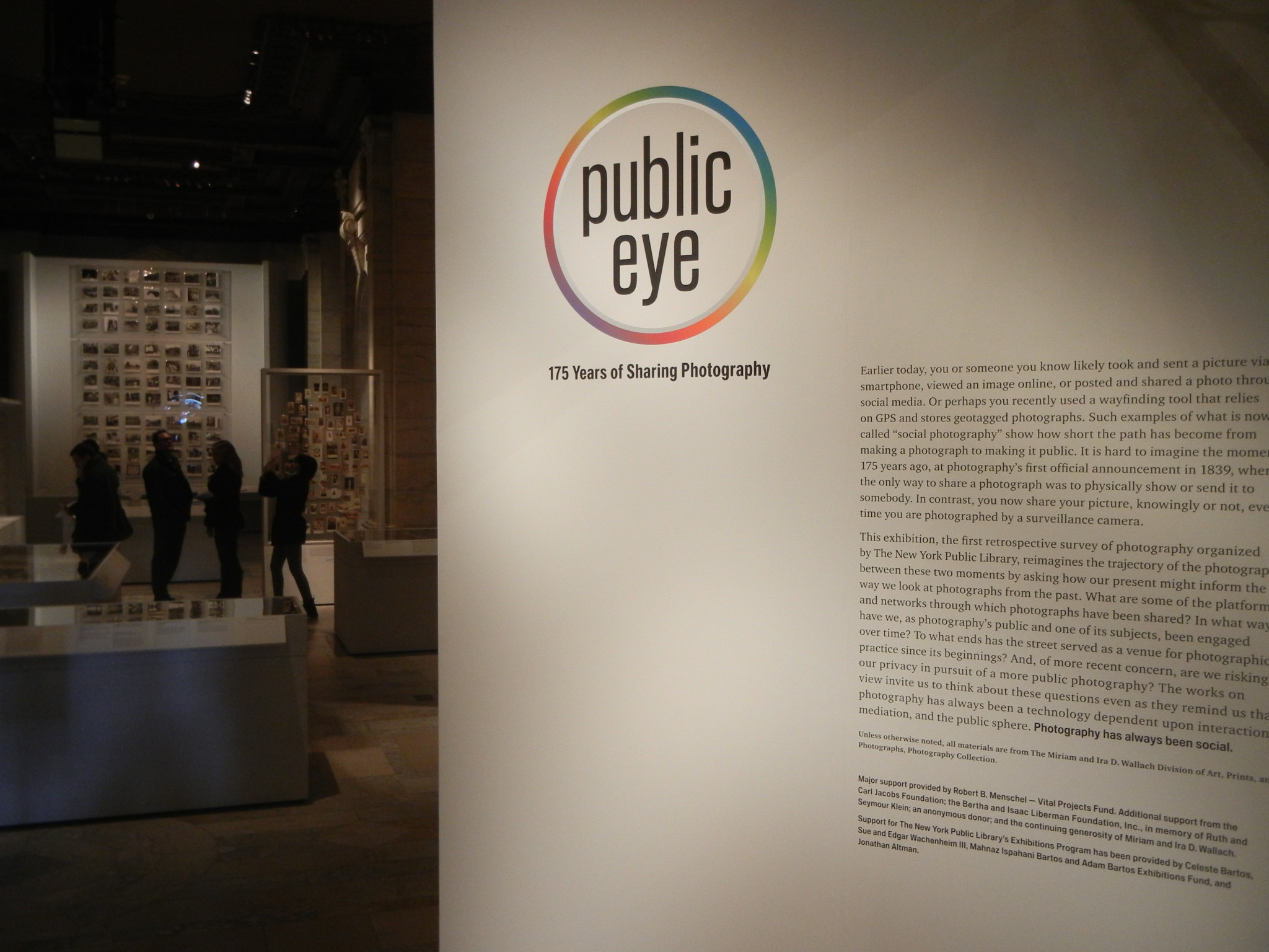 Public Eye: 175 Years of Sharing Photography @New York Public Library ...